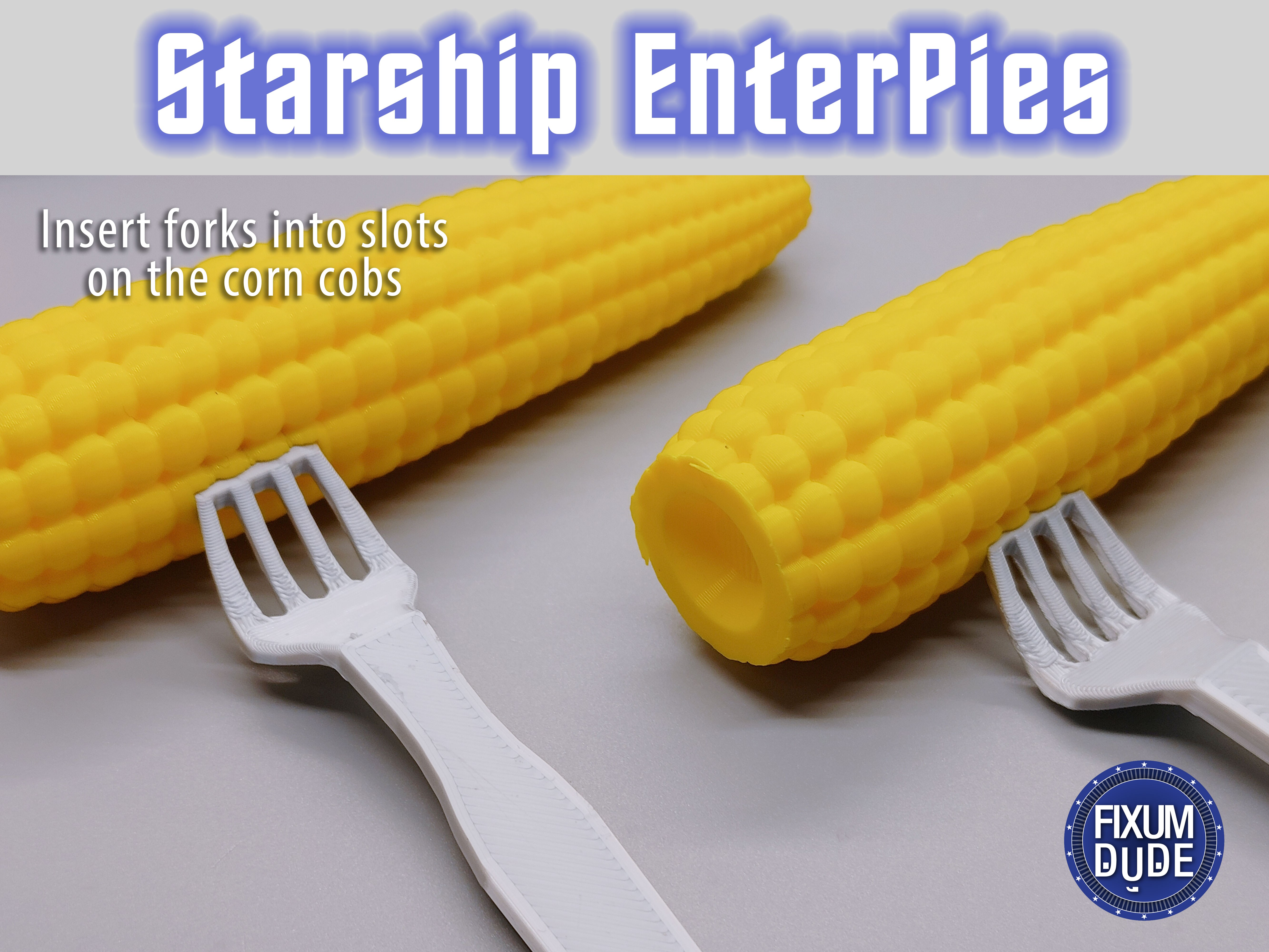 Starship EnterPies by fixumdude | Printables Store