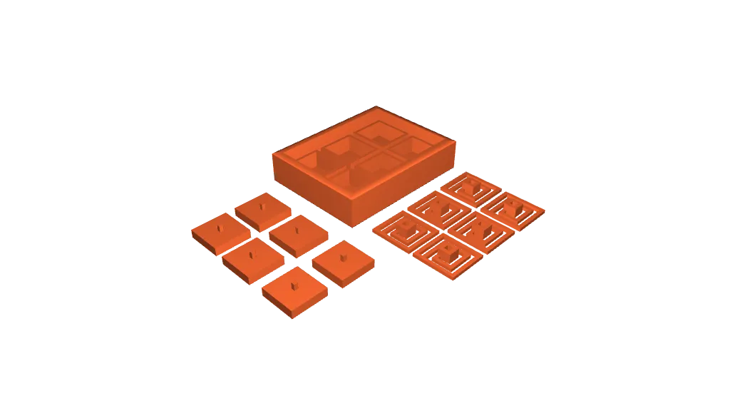 Mini fidget keyboard (fully 3d printed) by BUSH_123 | Download free STL ...