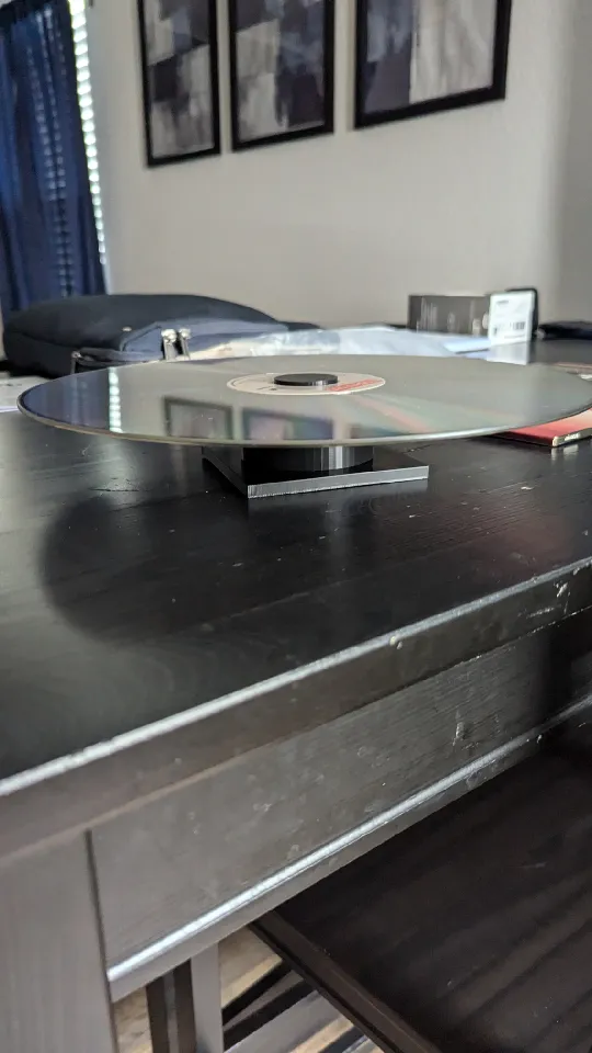 Laserdisc cleaning stand by Joshua Lopez | Download free STL model ...