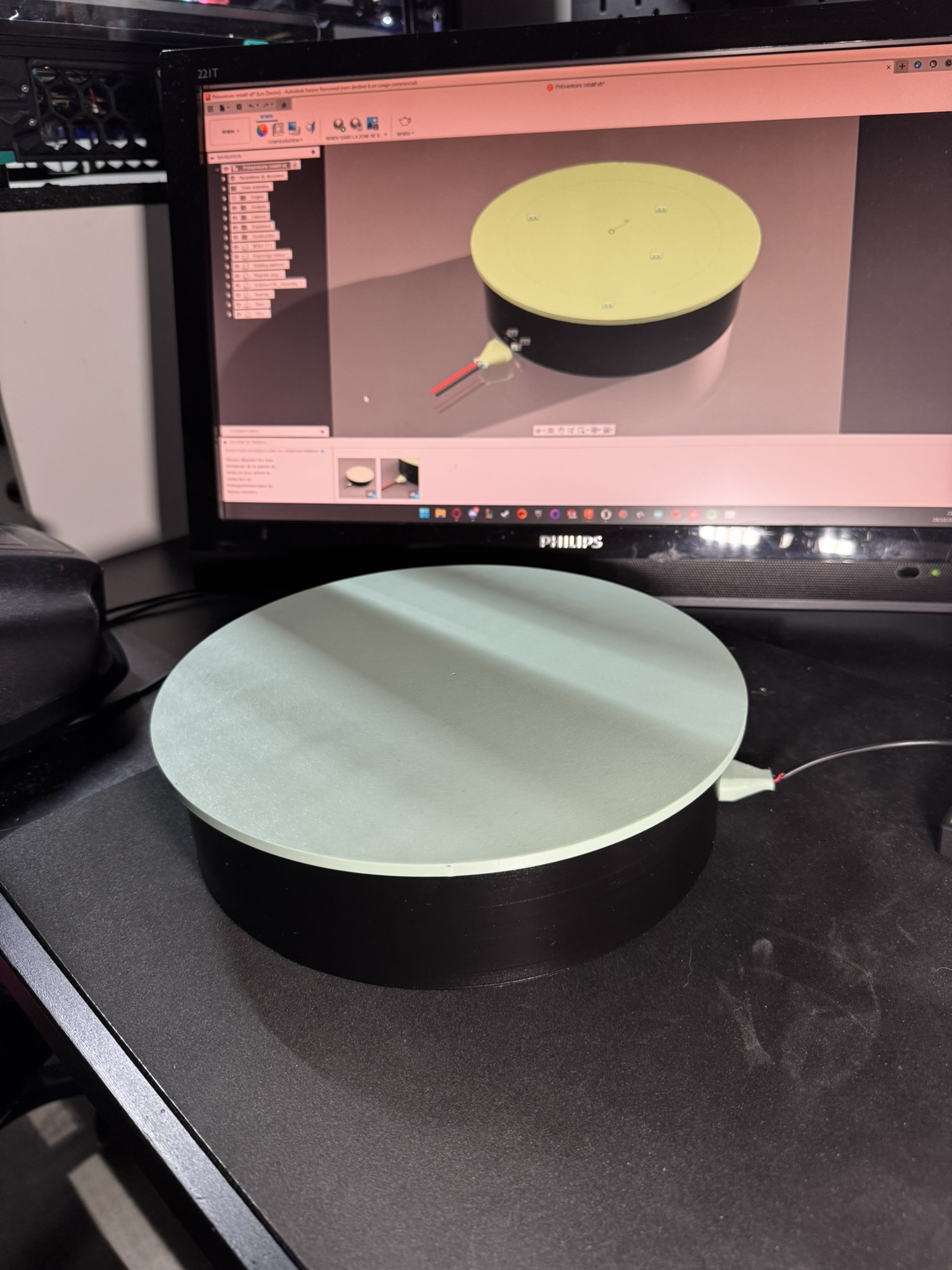 Rotating Display Stand by LaCapsule | Download free STL model ...