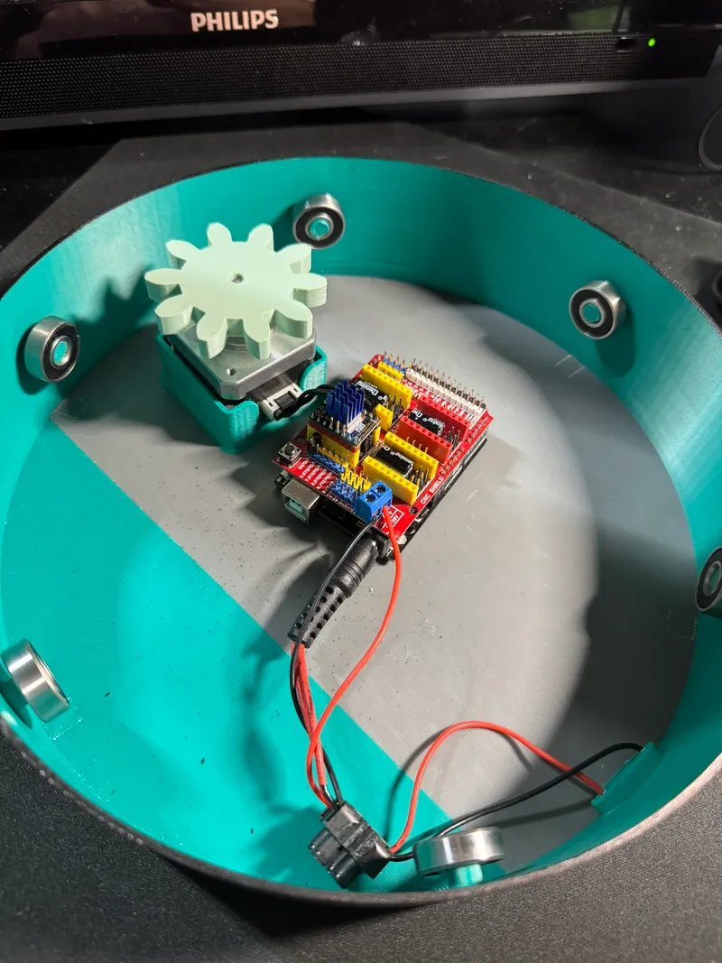 Rotating Display Stand by Caps3D | Download free STL model | Printables.com