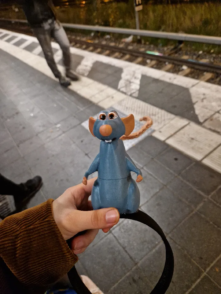 Remy the Rat by elisaba | Download free STL model | Printables.com