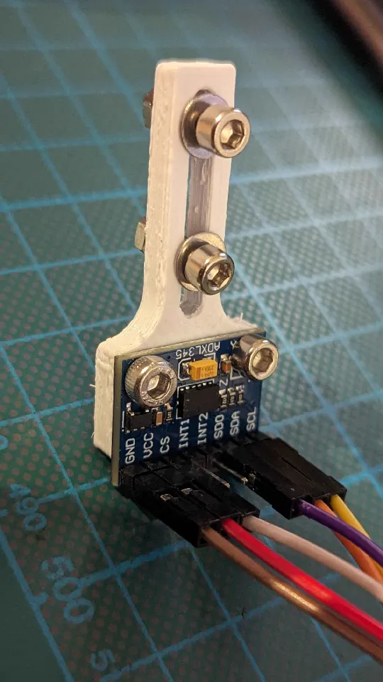 Universal ADXL345 Accelerometer Mount by BananaJuice | Download free ...