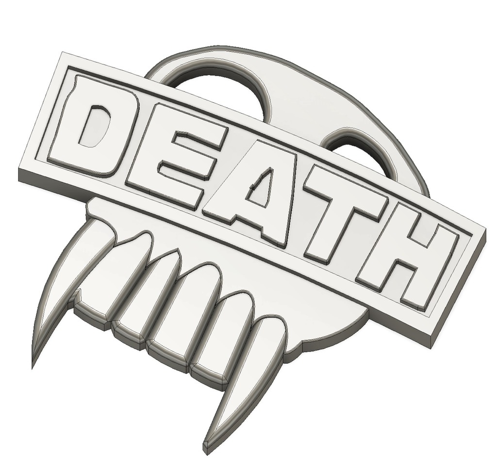 Judge Death Badge by Jef | Download free STL model | Printables.com