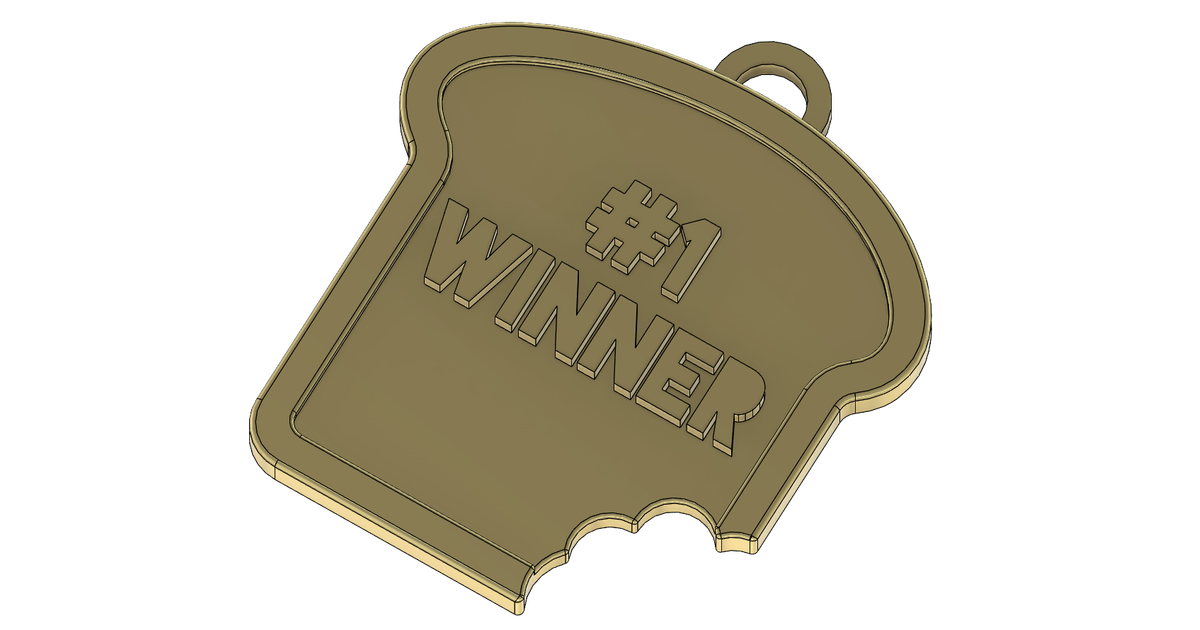 Breadwinner Medal by Nycat | Download free STL model | Printables.com