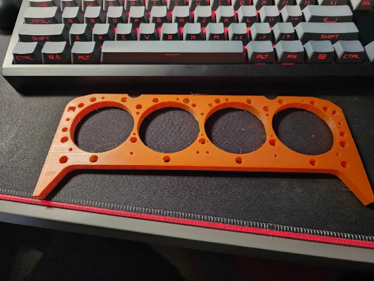 SBC Head gasket wall decoration by Flightdesk | Download free STL model ...