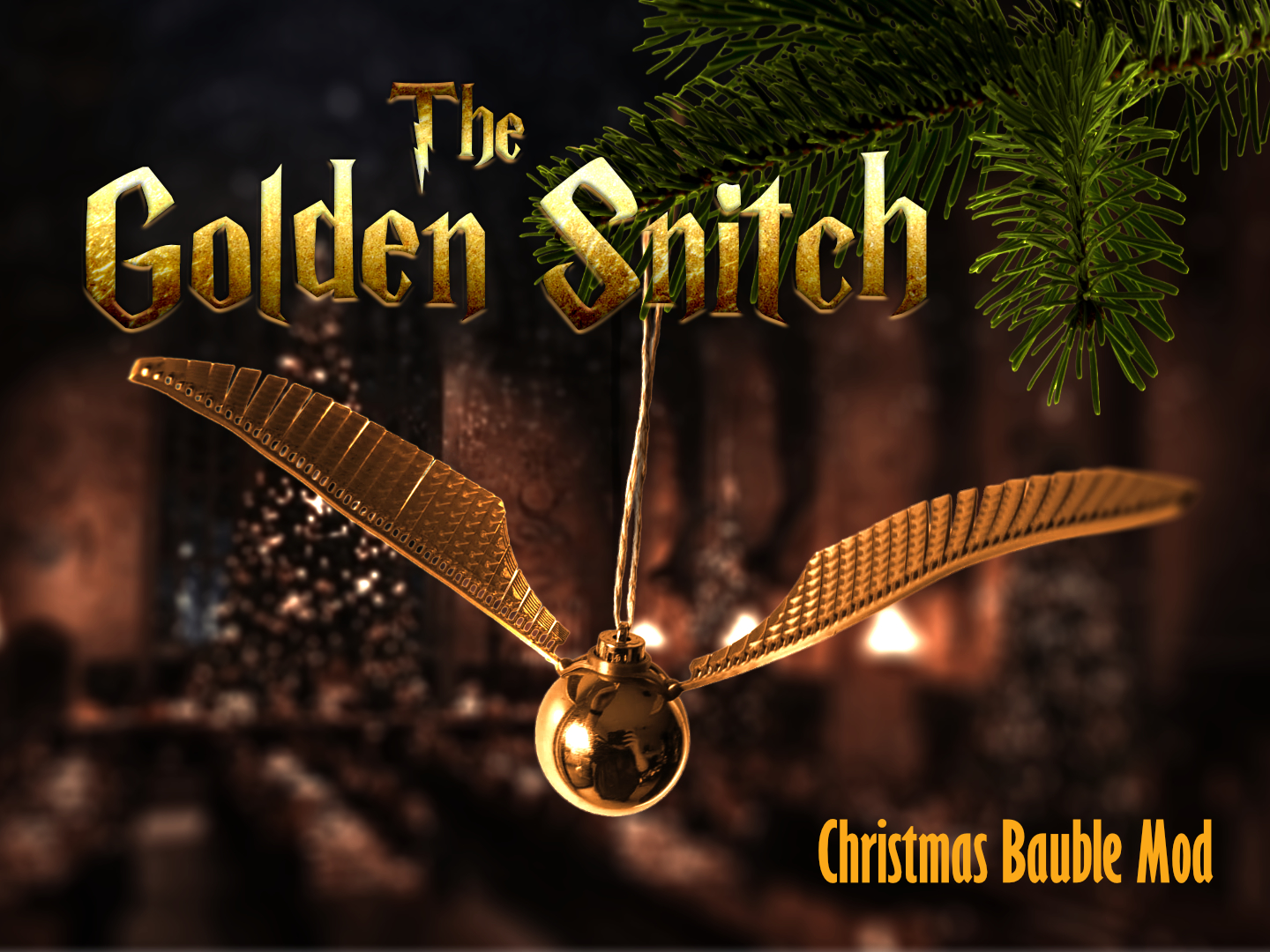 Golden Snitch - Bauble Mod by S3BR4 | Download free STL model ...