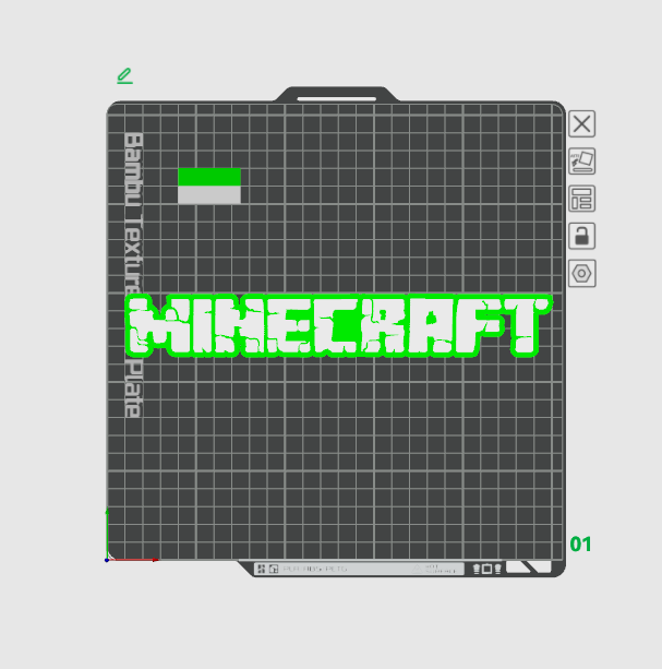 Minecraft Logo by Nforce3D By João Frade | Download free STL model ...