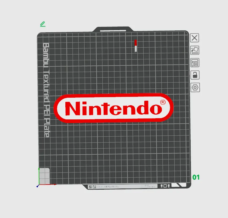 Nintendo Logo by Nforce3D By João Frade | Download free STL model ...