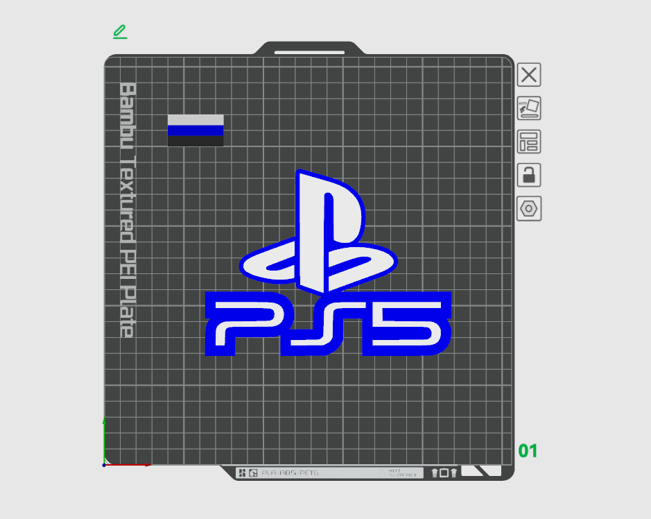 PS5 Logo by Nforce3D By João Frade | Download free STL model ...