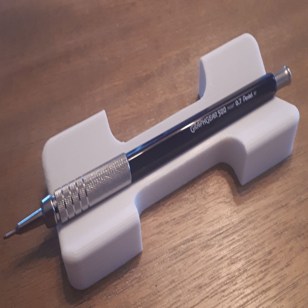 Minimalist Pencil Rest by Alex | Download free STL model | Printables.com
