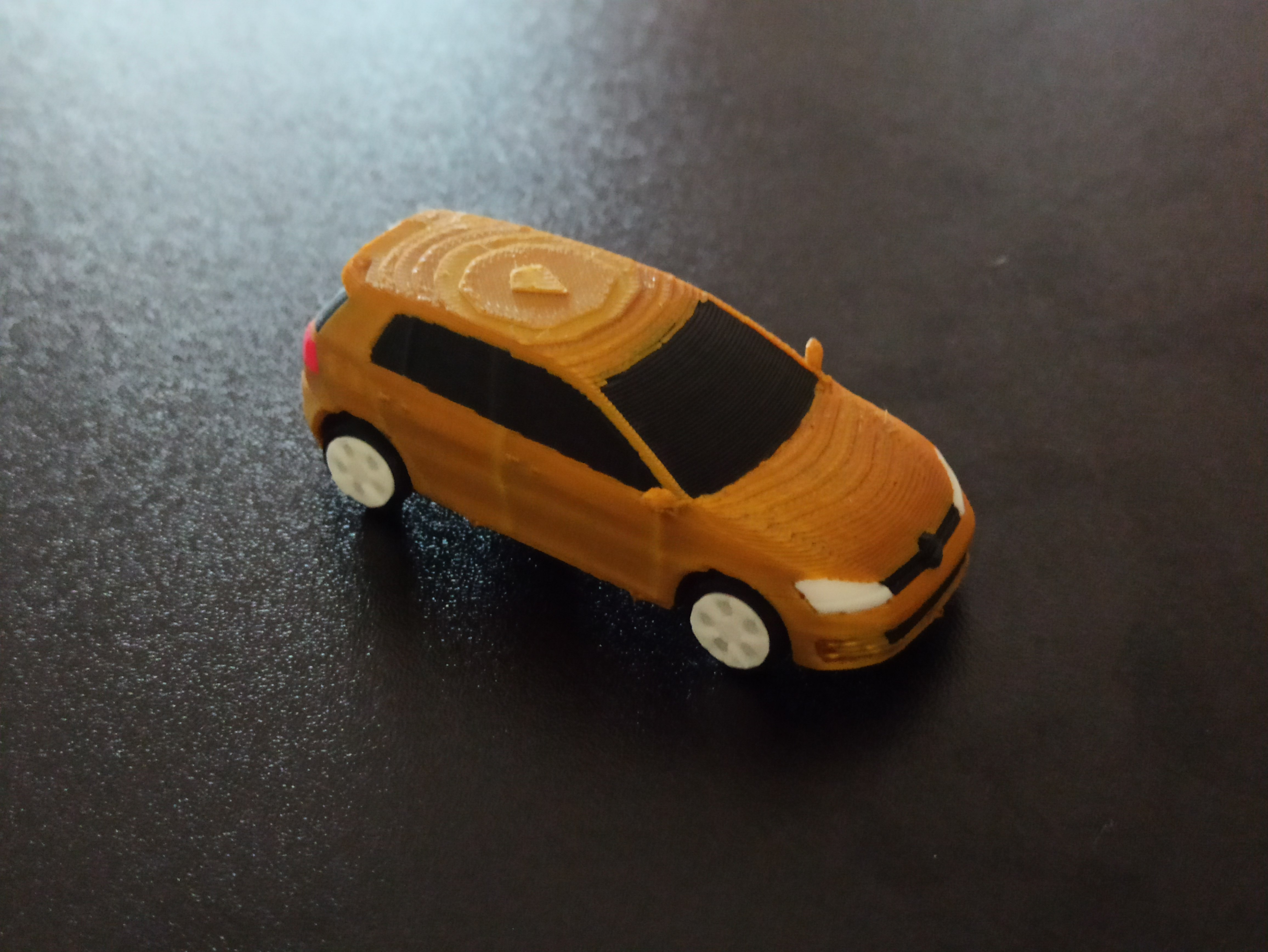 VW Golf MK7 kitcard with rotating wheels by Jerryie | Download free STL ...