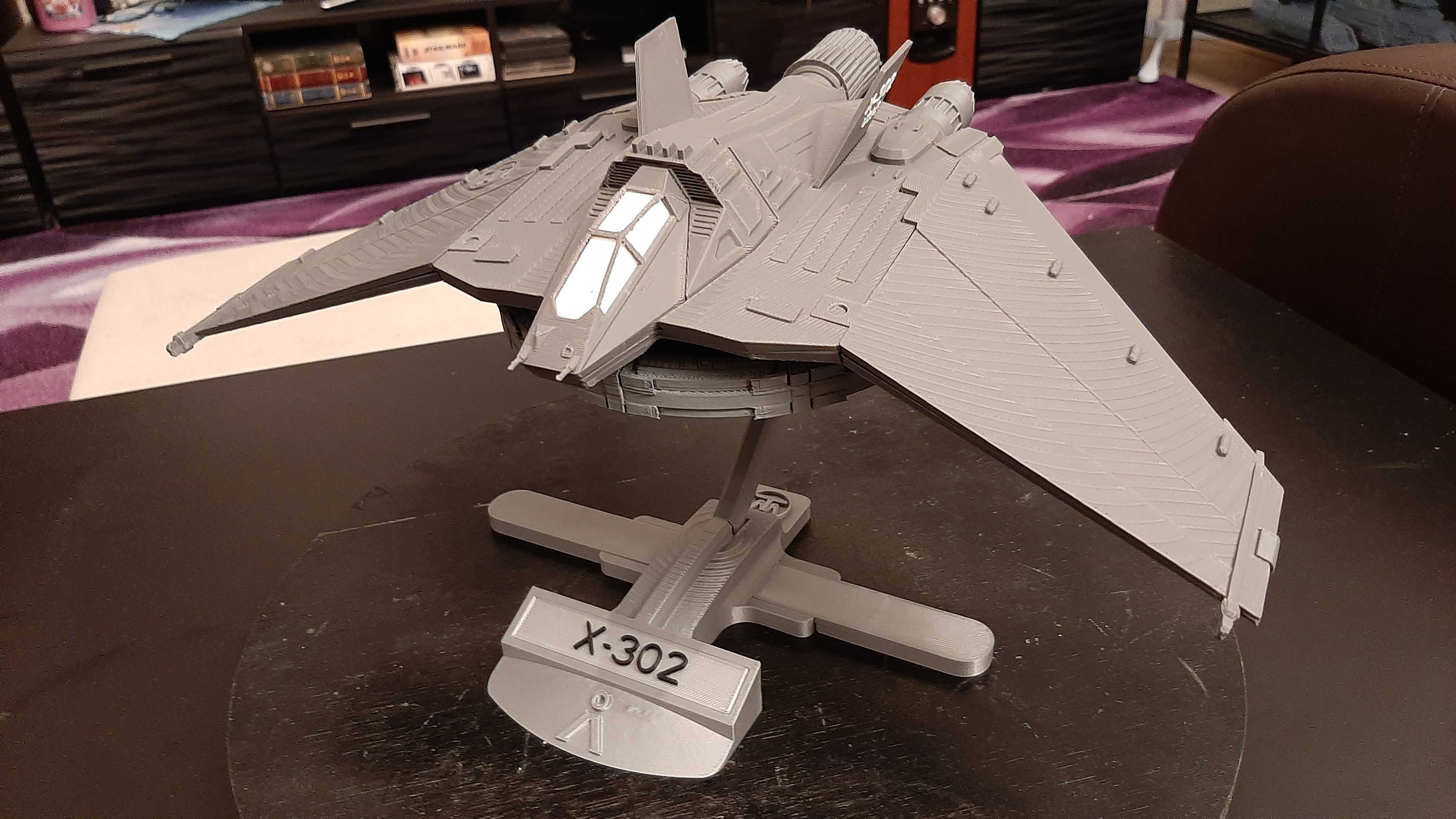 X-302 with Stargate by Martin | Download free STL model | Printables.com