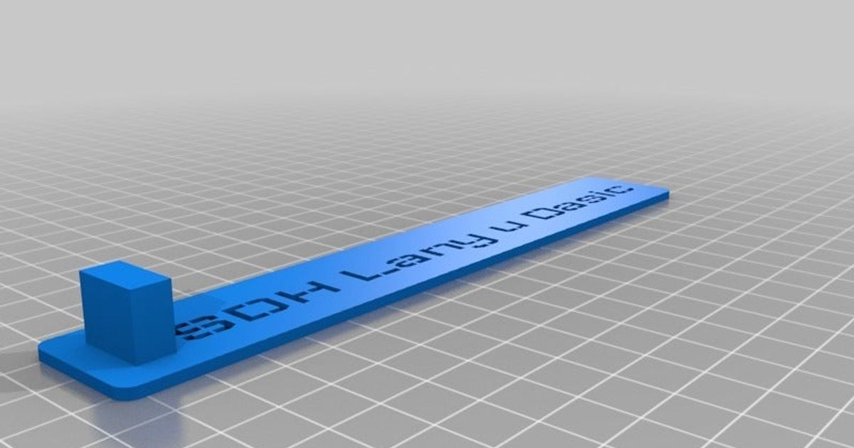 Custom Spray Template by Michal Houdek | Download free STL model ...