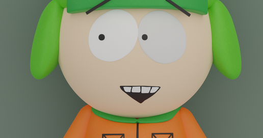 KYLE BROFLOVSKI SOUTH PARK by Jaipasdenom | Download free STL model ...