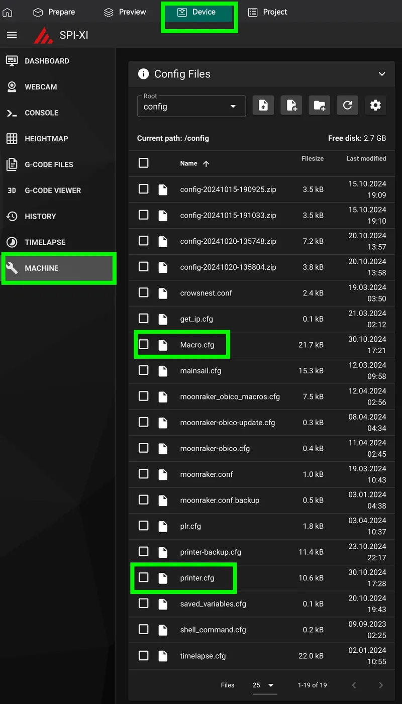 Sovol SV08 - Optimized Macro.cfg & printer.cfg / Orca G-Code & Settings (WIP Version 19b ...