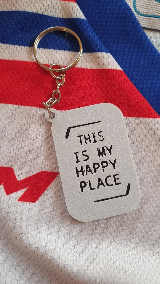 ICE RINK keychain by StanDed | Download free STL model | Printables.com