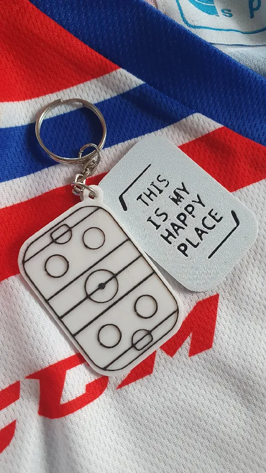 ICE RINK keychain by StanDed | Download free STL model | Printables.com