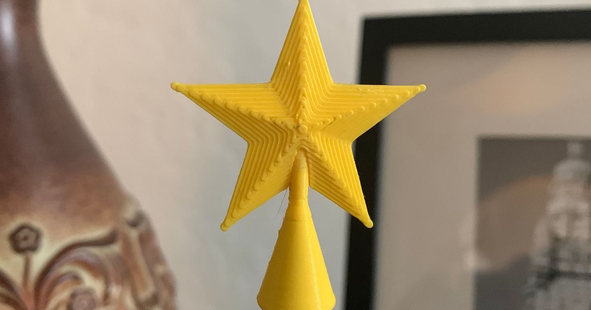 Christmas Star by Nicola T. | Download free STL model | Printables.com