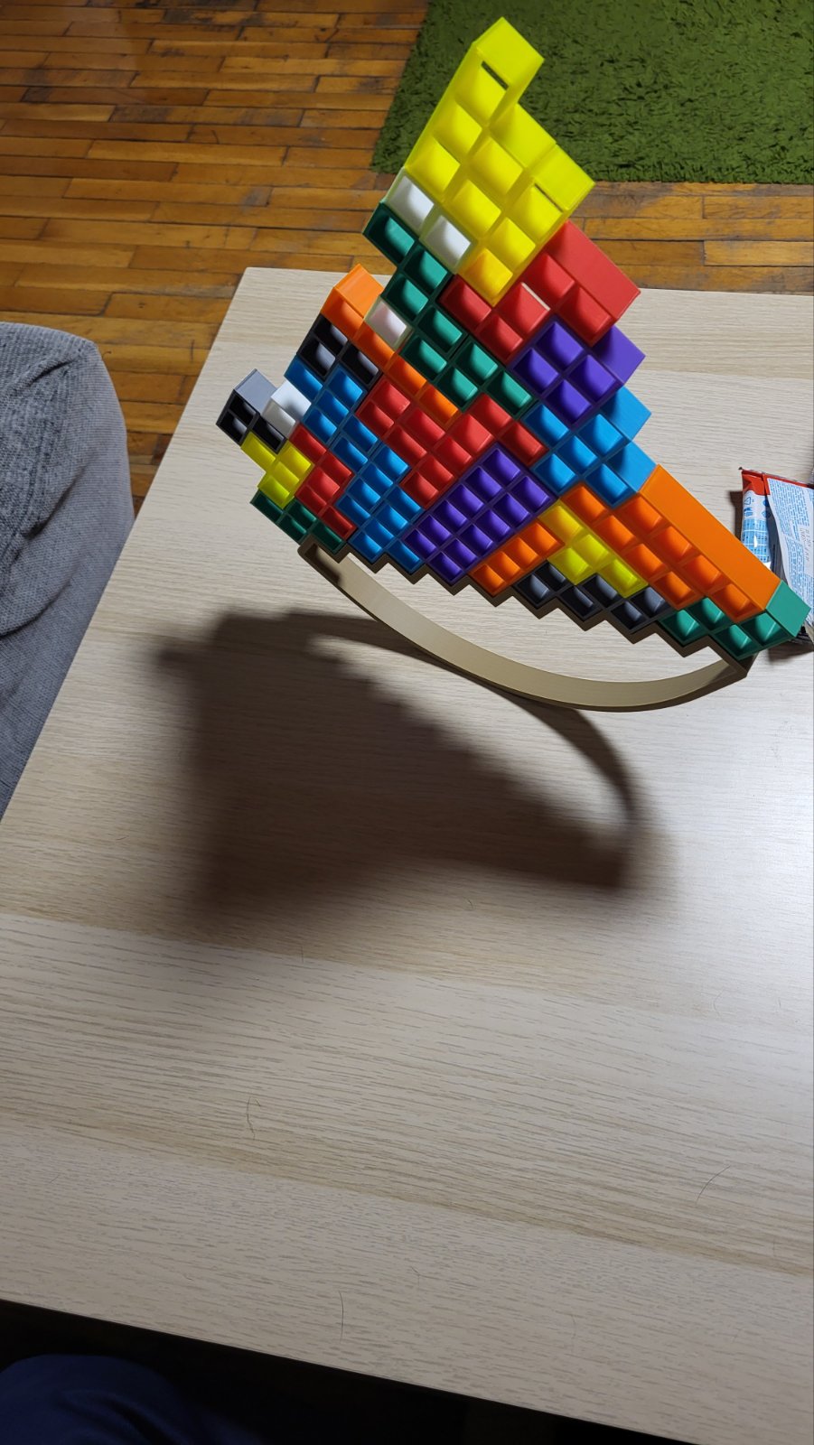 Large balance puzzle tetris by Nikolay Hinov | Download free STL model ...