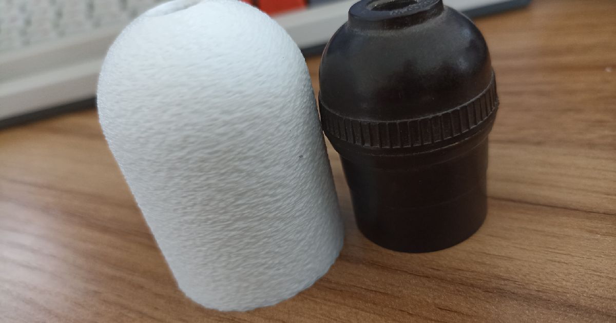 Lamp socket cover by Ernesto Amarillo | Download free STL model ...