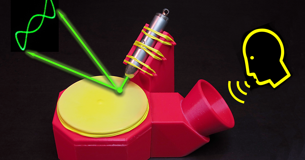 Laser visualizer of sound waves by Maclab.sk | Download free STL model ...