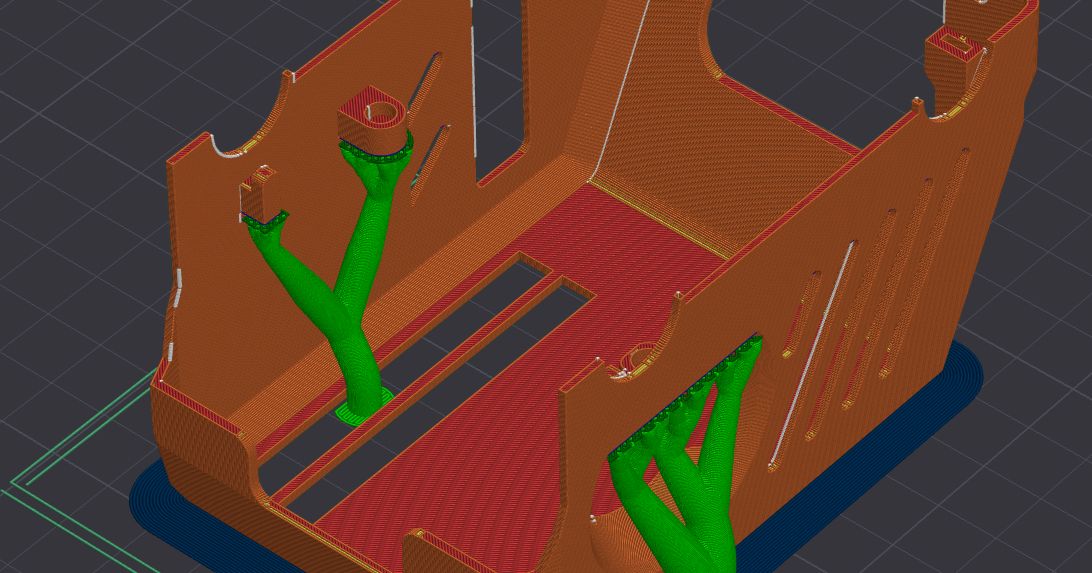 Qidi plus 4 toolhead air outlet front por F3L1X | Descargar modelo STL ...