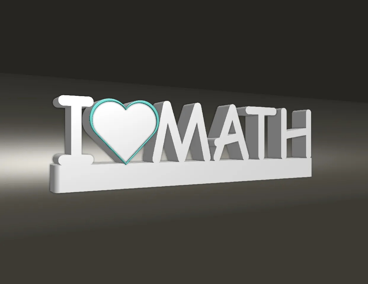 math plaque by MSBstudios | Download free STL model | Printables.com