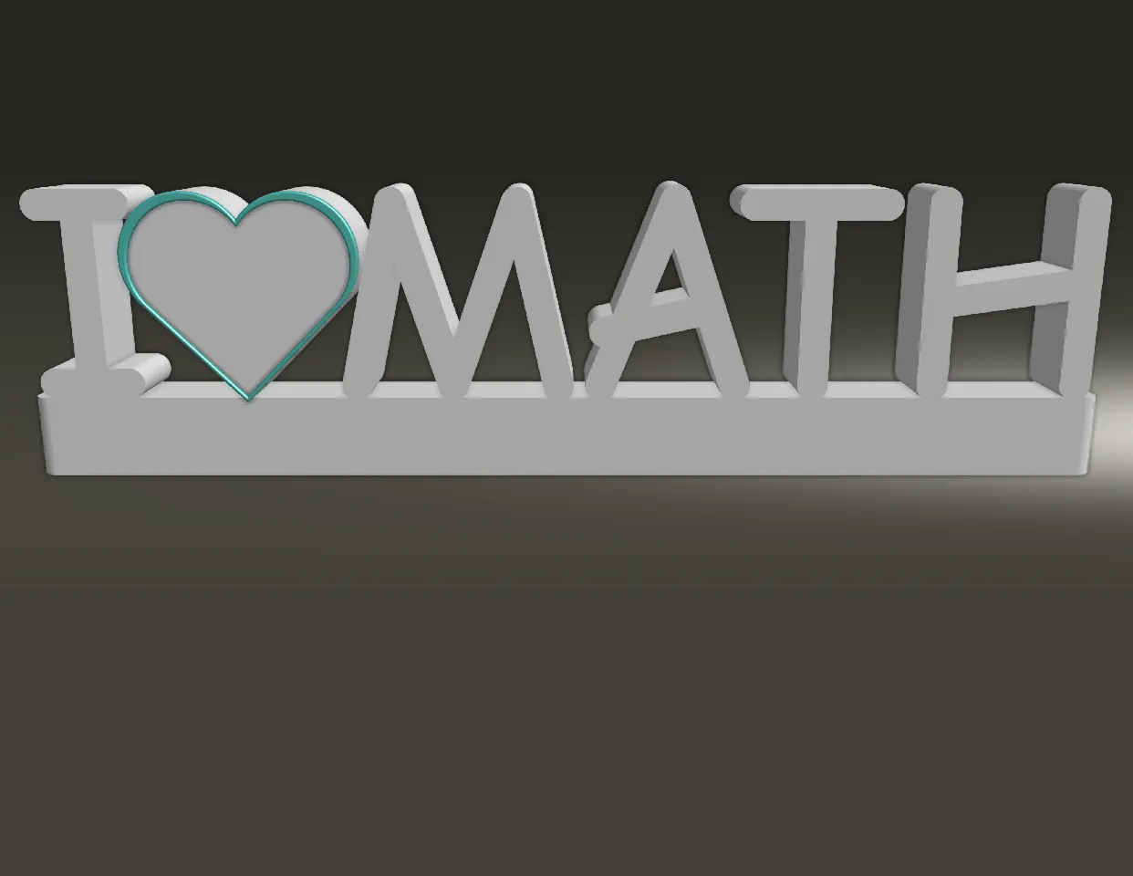 math plaque by MSBstudios | Download free STL model | Printables.com
