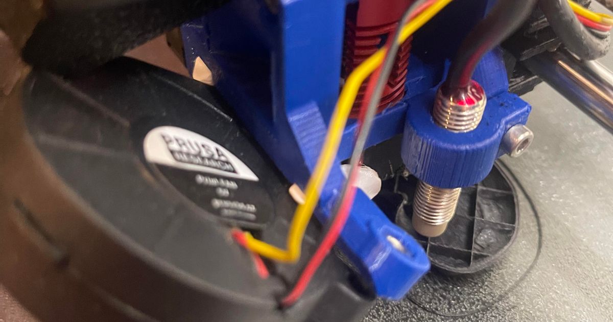 Prusa MK3S+ Red Lizard Non-Rotating Extruder Body Parts by sleekster23 ...