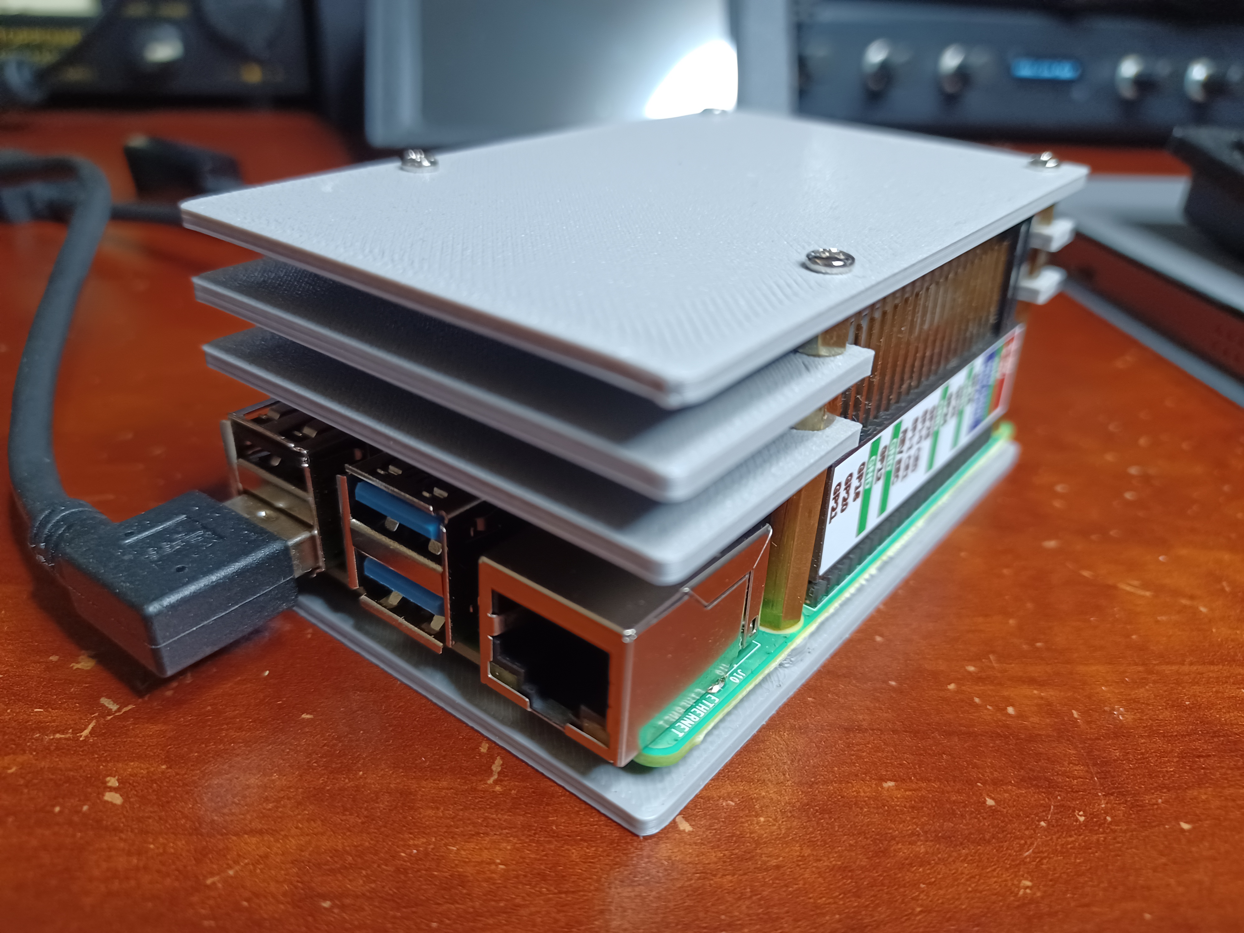 Raspberry Pi Minimalist Stacking Case by Jim | Download free STL model ...