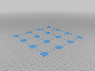 16pt/25pt Bed Leveling Mesh for 220x220mm Bed by Veillax135 | Download ...