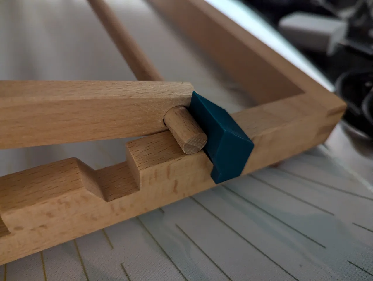 US Art Supply 5 Position Adjustable Wood Artist Drawing Board Stops by ...