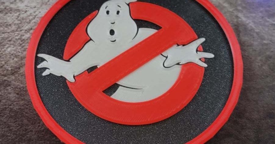 Ghostbusters coaster by Bullseye3d | Download free STL model ...
