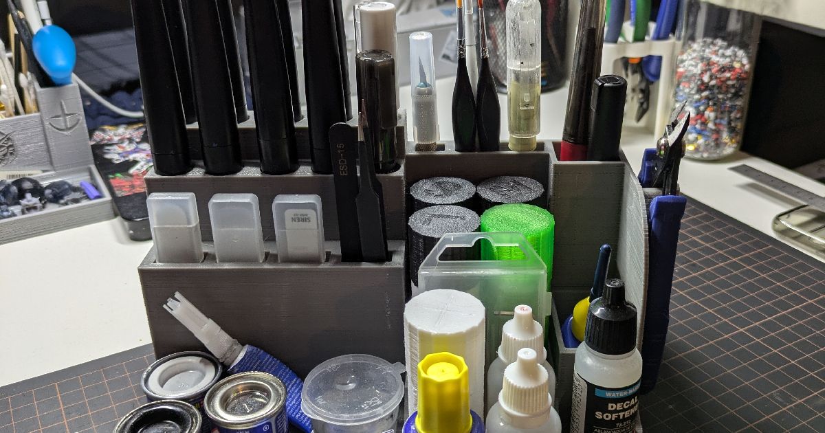 Gunpla Tool Kit DSPIAE Remix por Lucullust | Descargar modelo STL ...