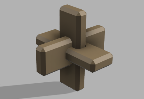 Simple Block Puzzle by TOASTYMO | Download free STL model | Printables.com