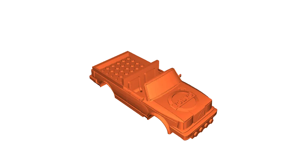 LEGO VOLVO 240 PICKUP by Mgr. Pavel Krist | Download free STL model ...