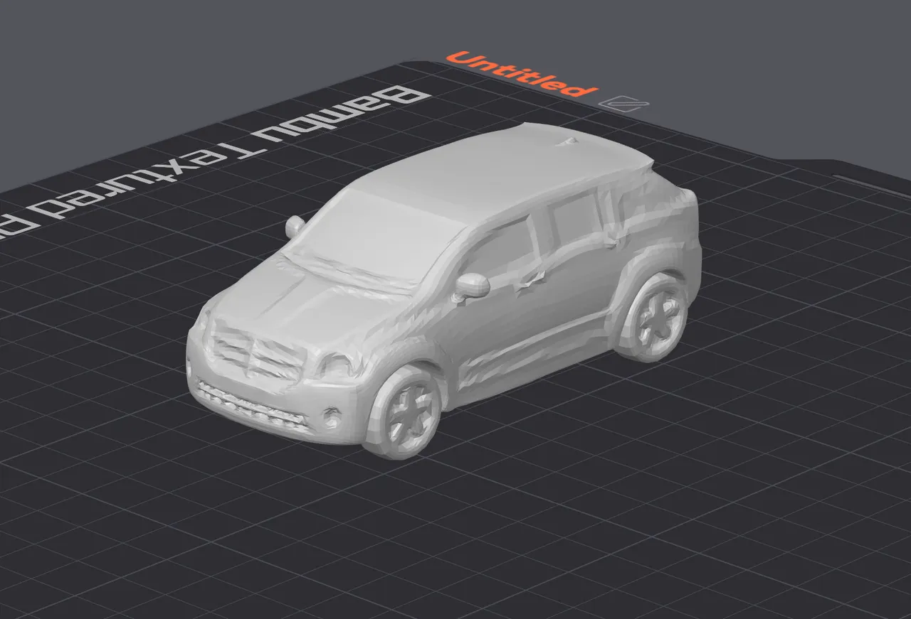 Dodge Caliber 2002 3D scan by cometrust | Download free STL model ...