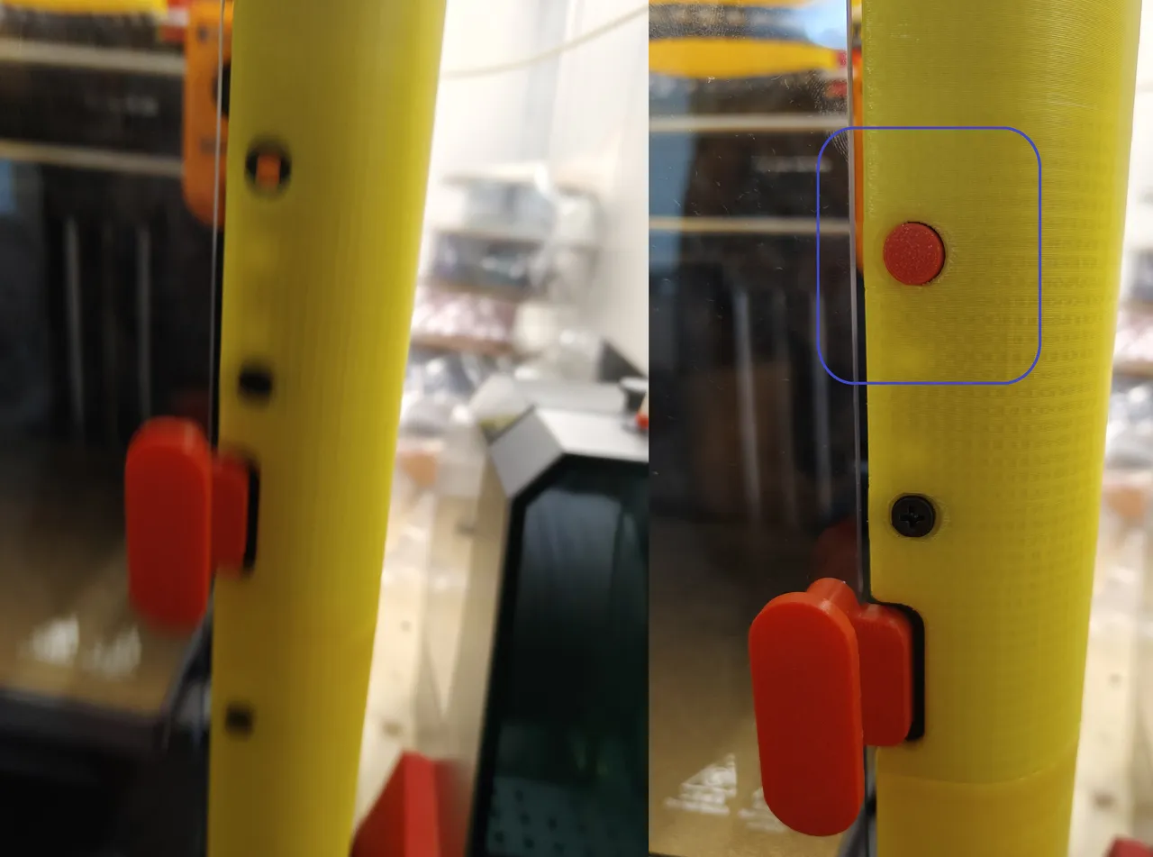 Plug (cap) in camera nut hole for FLASHFORGE ADVENTURER 5M ENCLOSURE by ...