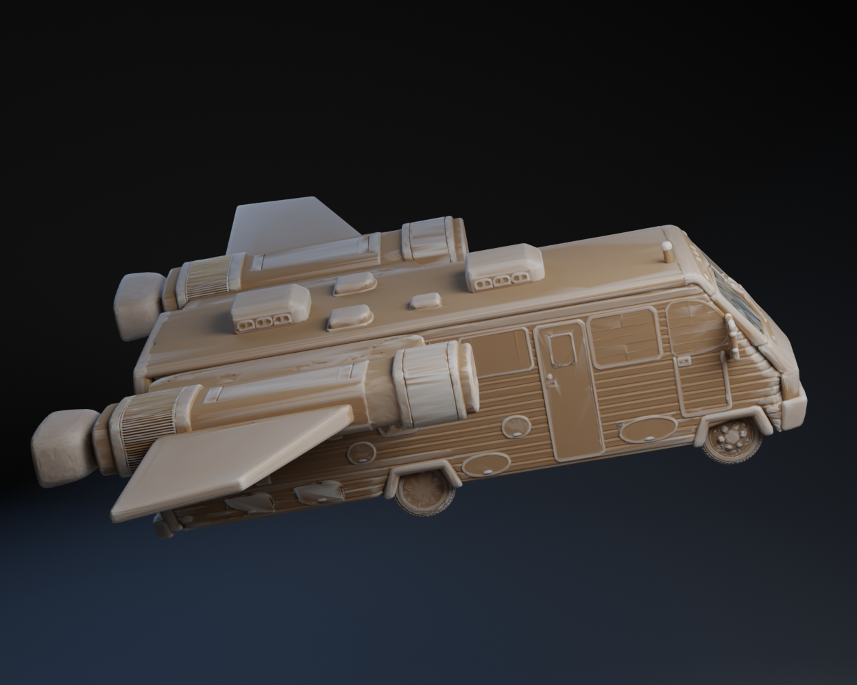 Spaceballs Eagle 5 Flying RV by Peter Farell | Download free STL model ...