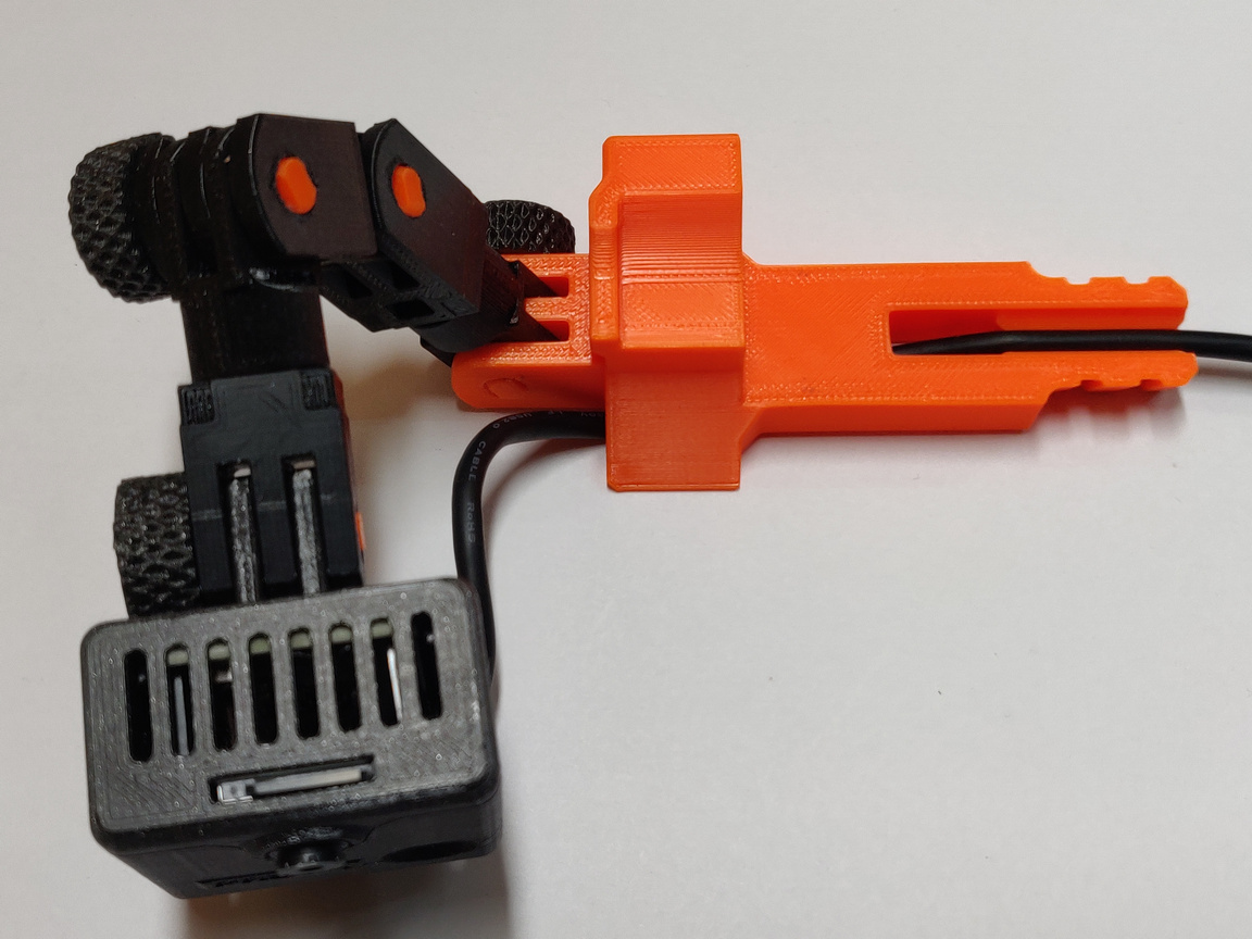 ESP32 Camera X-Motor mount for Prusa MK4 / MK4S with articulated arm by ...