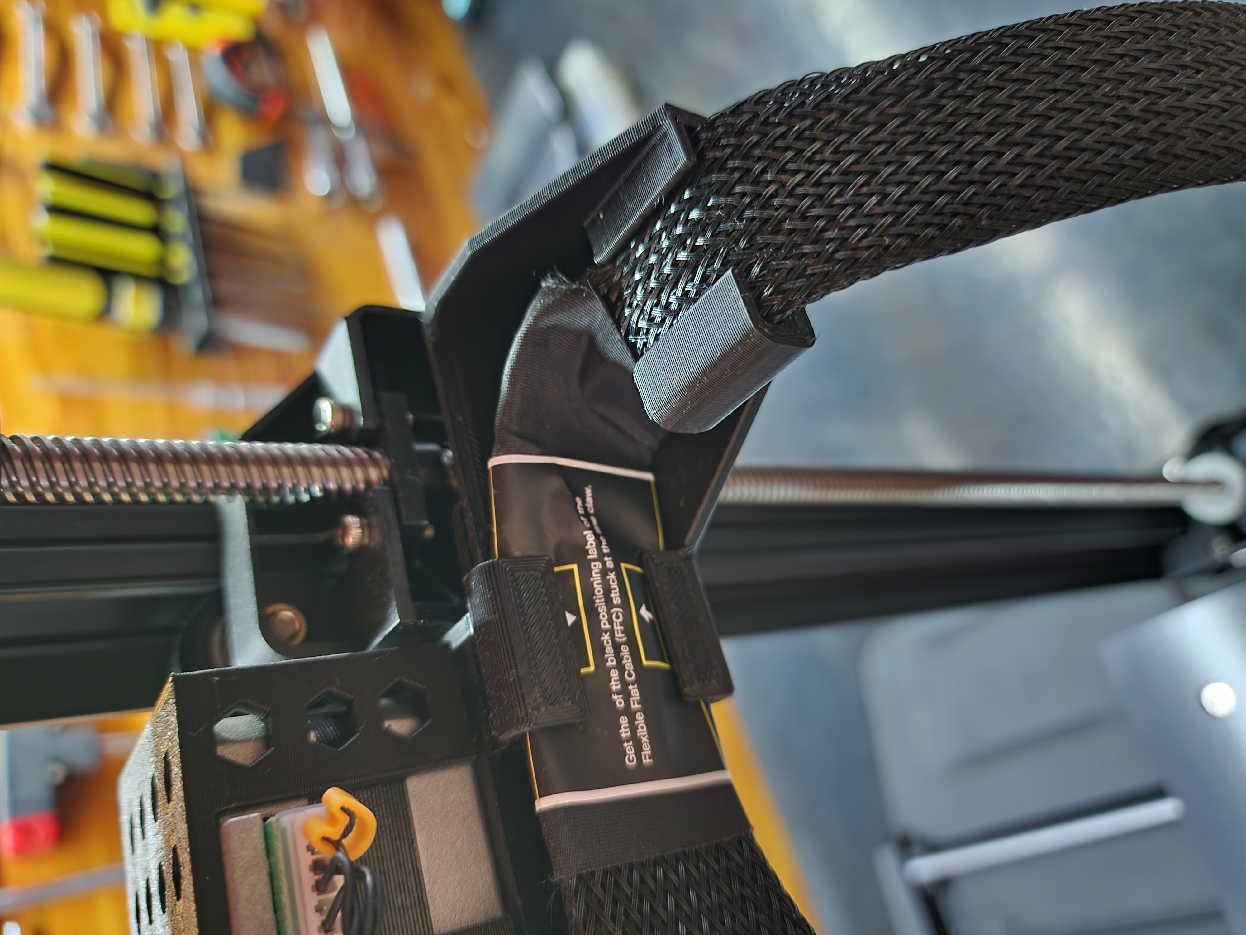 Ender 3 V3 SE & KE X-Axis Cable Guide – Hidden Alignment with Z-Axis by ...