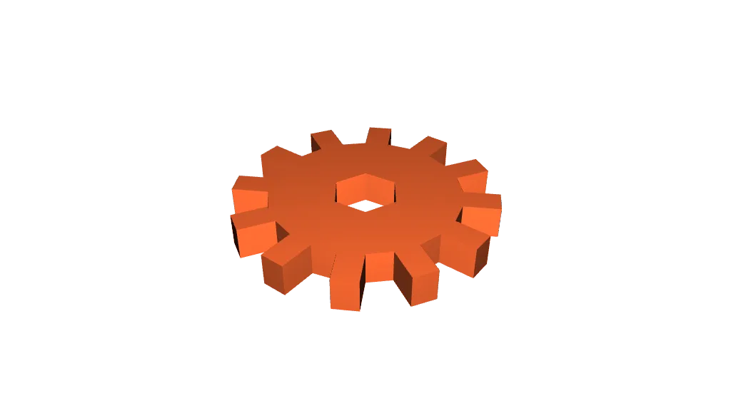 Gear by Tyler | Download free STL model | Printables.com