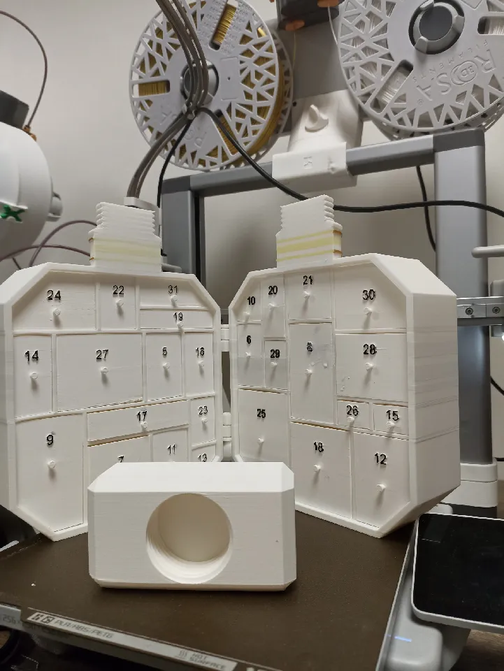 advent calendar by Teamcabo | Download free STL model | Printables.com