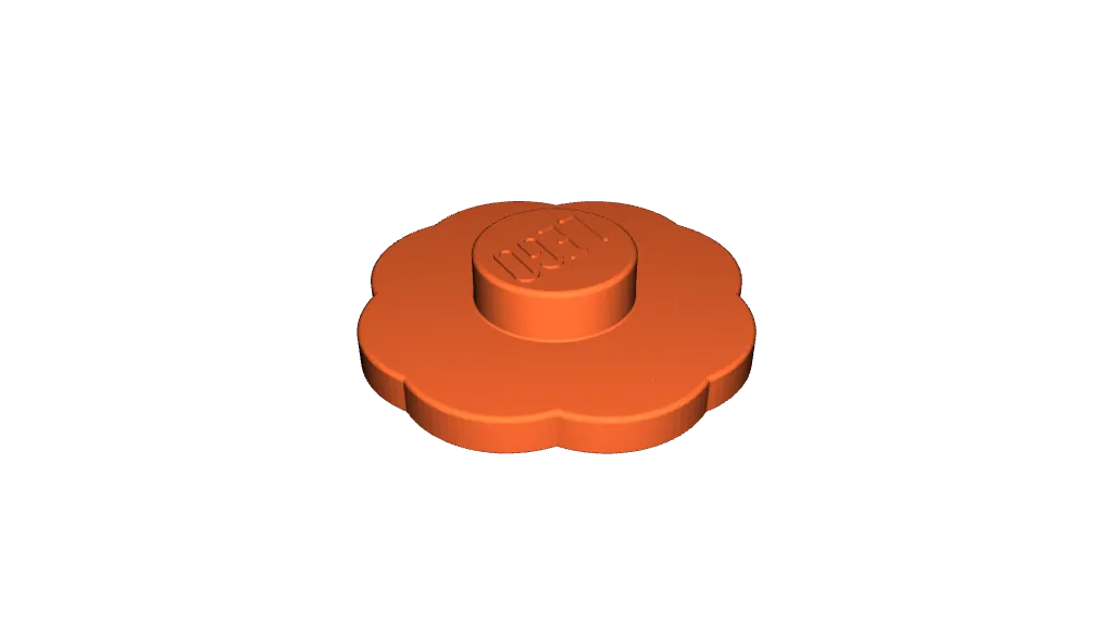 Poppy for giant lego wreath by Gordon Carrothers | Download free STL ...
