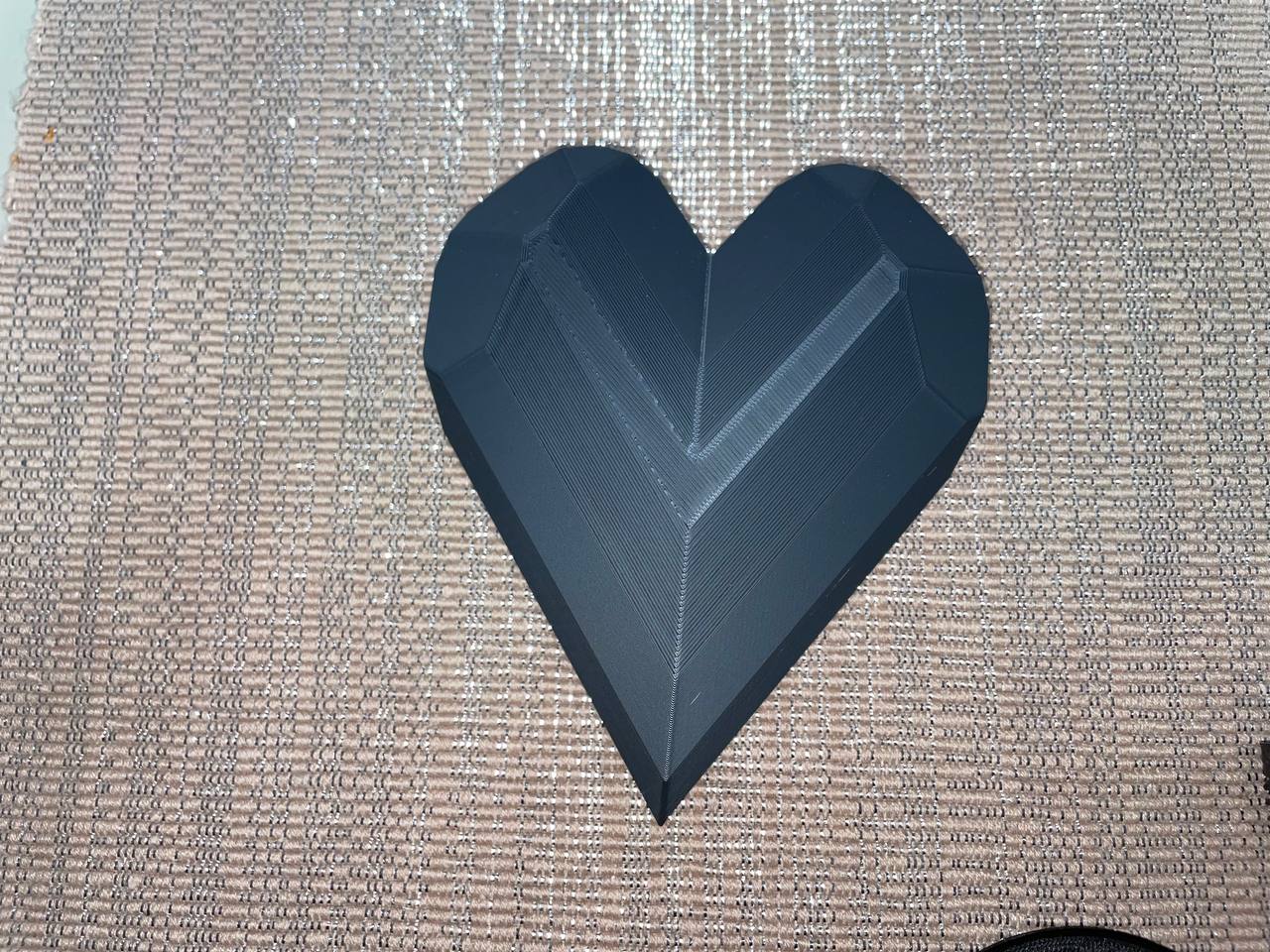 Low poly heart by David Martin Saiz | Download free STL model ...