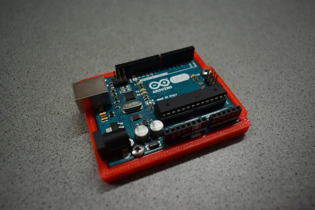 Arduino UNO rev3 case - Heavy Bumper by doppiozero | Download free STL ...