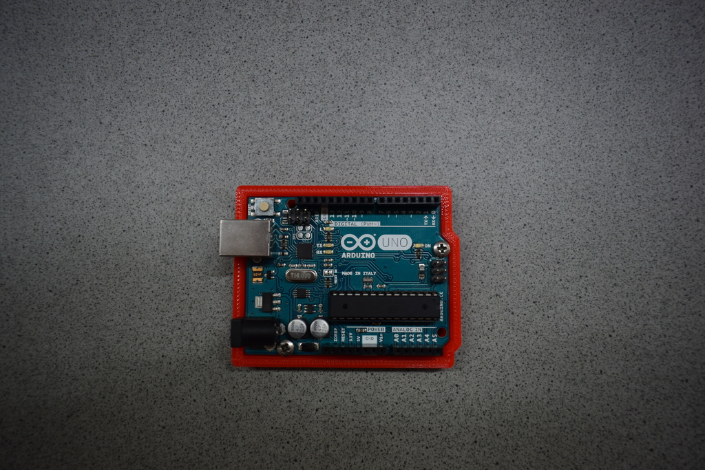 Arduino UNO rev3 case - Heavy Bumper by doppiozero | Download free STL ...