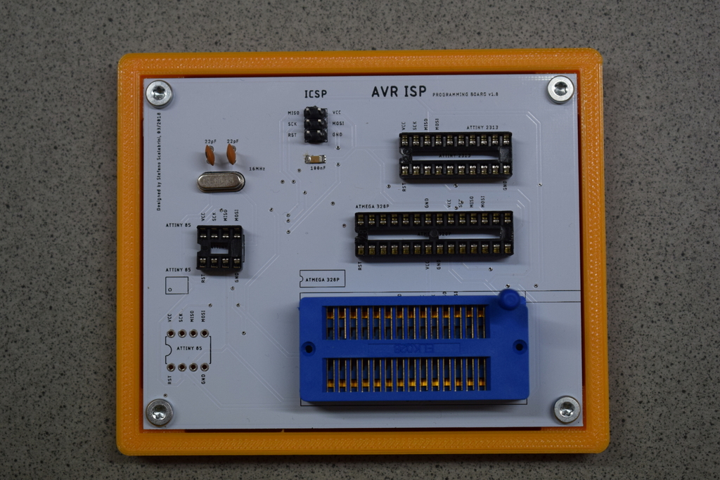 AVR ISP Programming Board v1.0 by doppiozero | Download free STL model ...