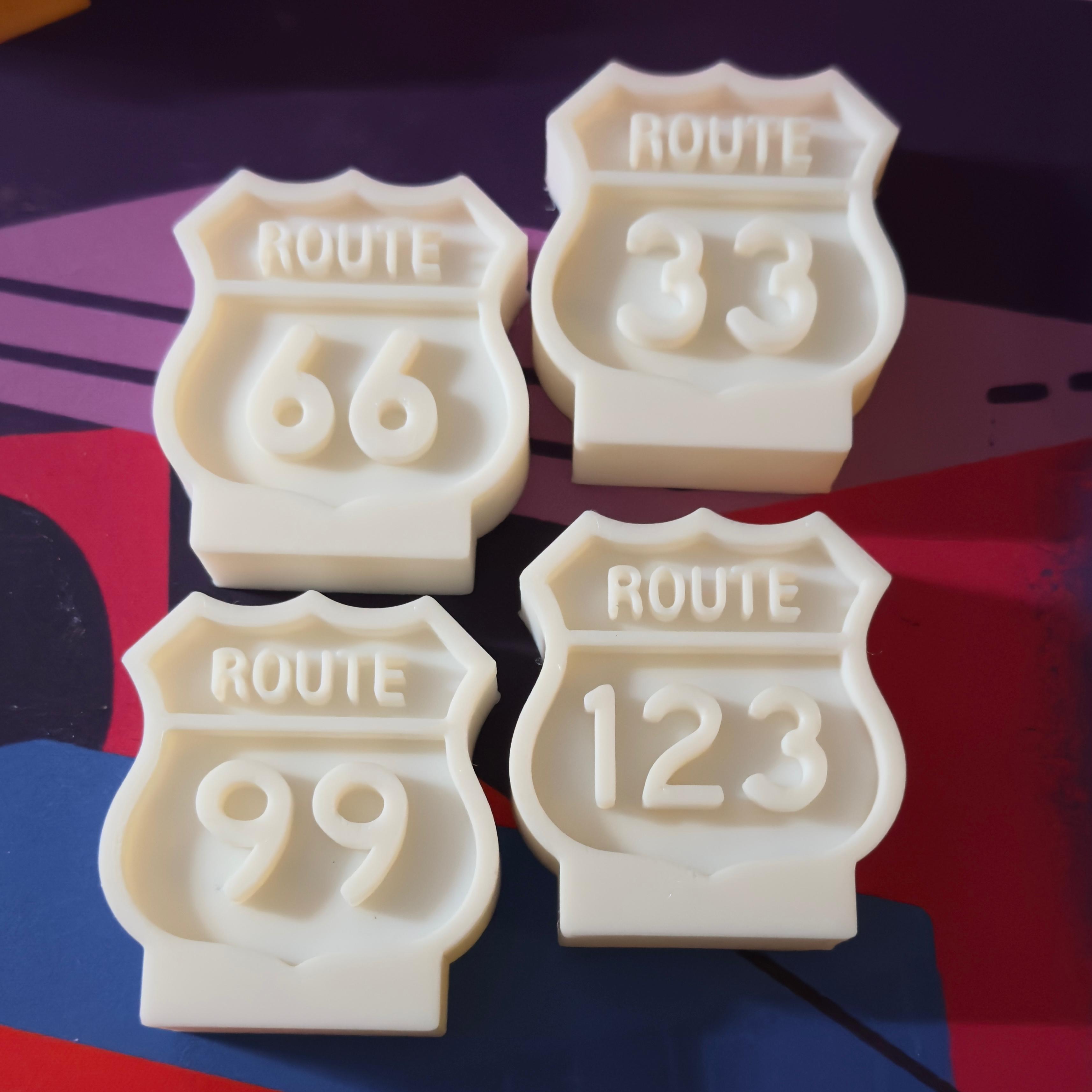 Toydrive USA Route Signs by MarMarMarielle | Download free STL model | Printables.com